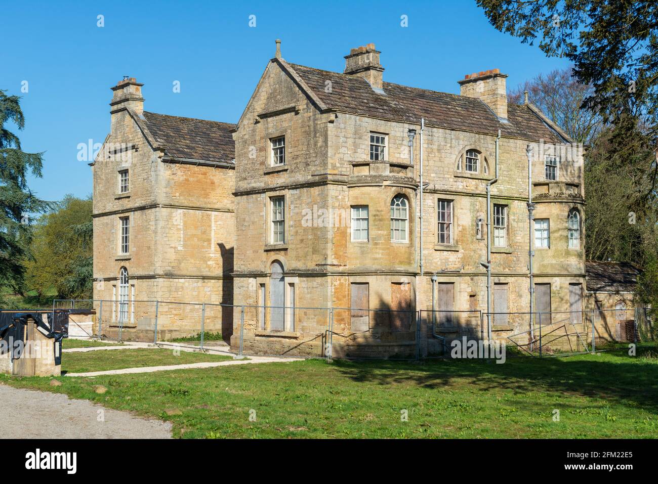 Bramham Biggin, a large Georigan house on the Bramham Park estate ...