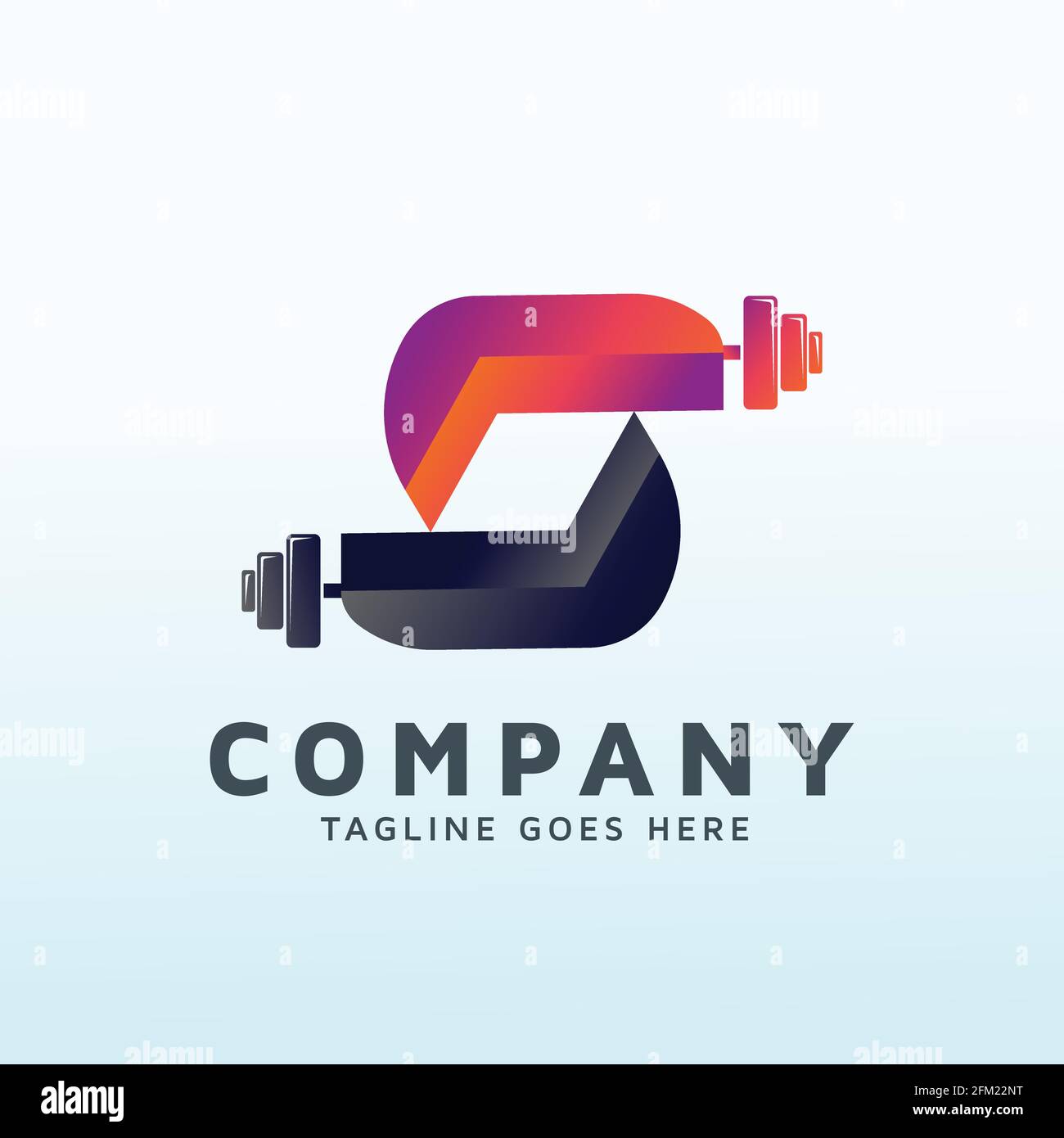 Letter S fitness logo vector design template Stock Vector Image & Art ...