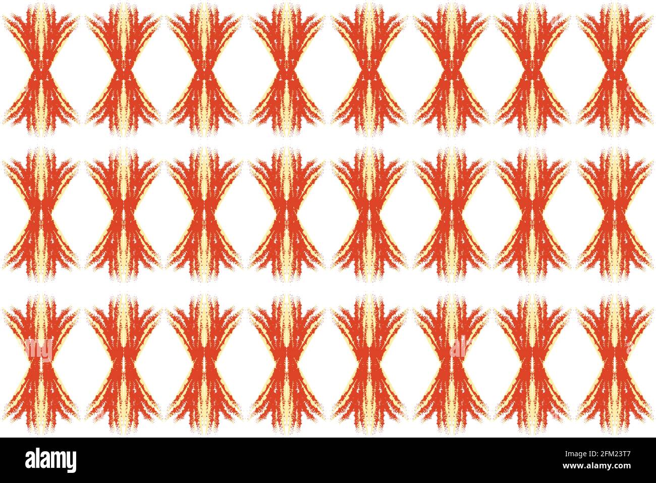 Orange color pattern illustration background use for textile and ...