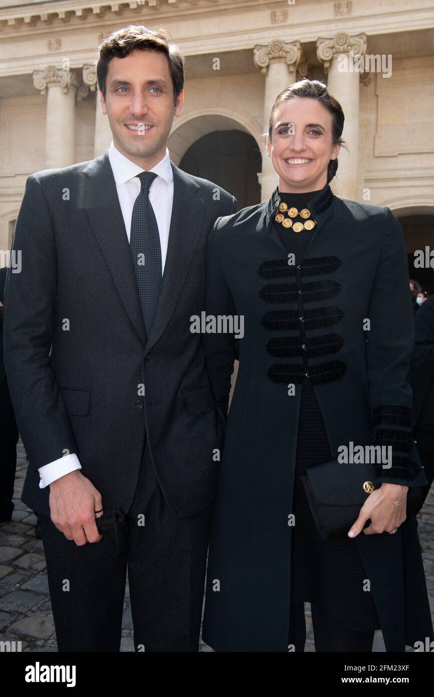Prince Jean-Christophe Napoleon and his wife Princess Olympia Napoleon ...