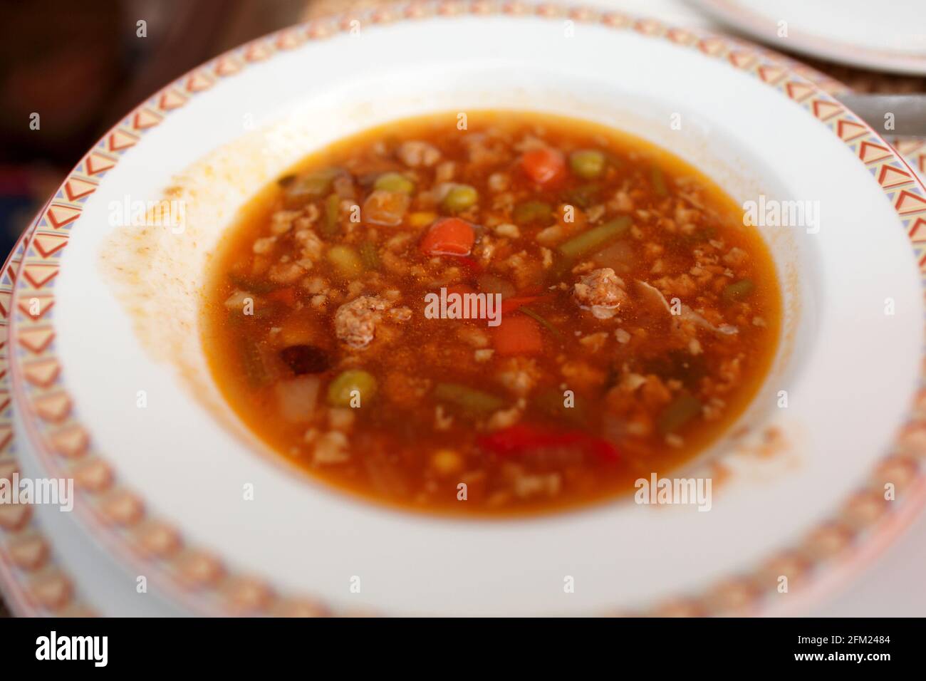 Restaurant mexico chicken soup hi-res stock photography and images - Alamy