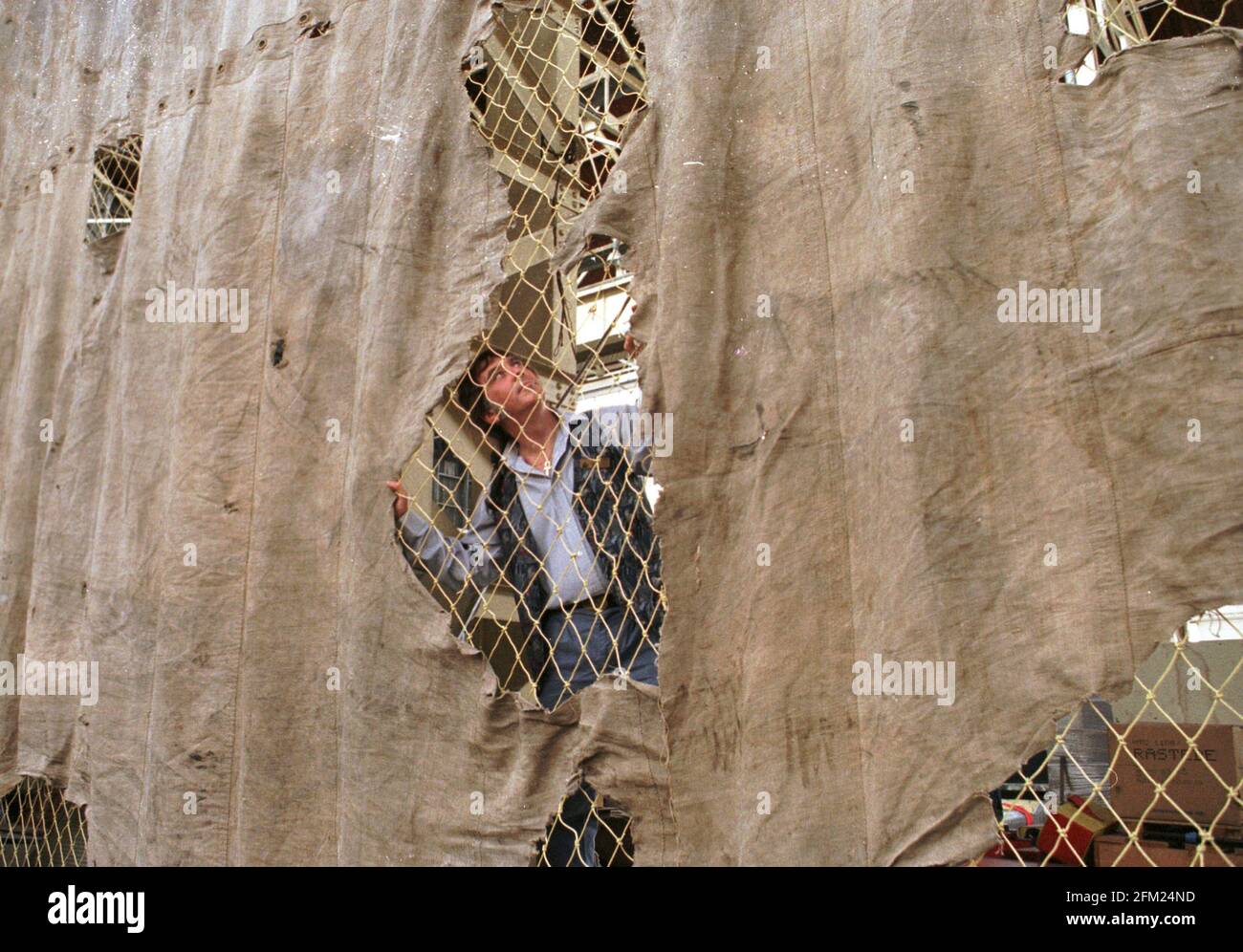 CURATOR AND KEEPER OF HMS VICTORY PETER GOODWIN PEERS THROUGH THE ...
