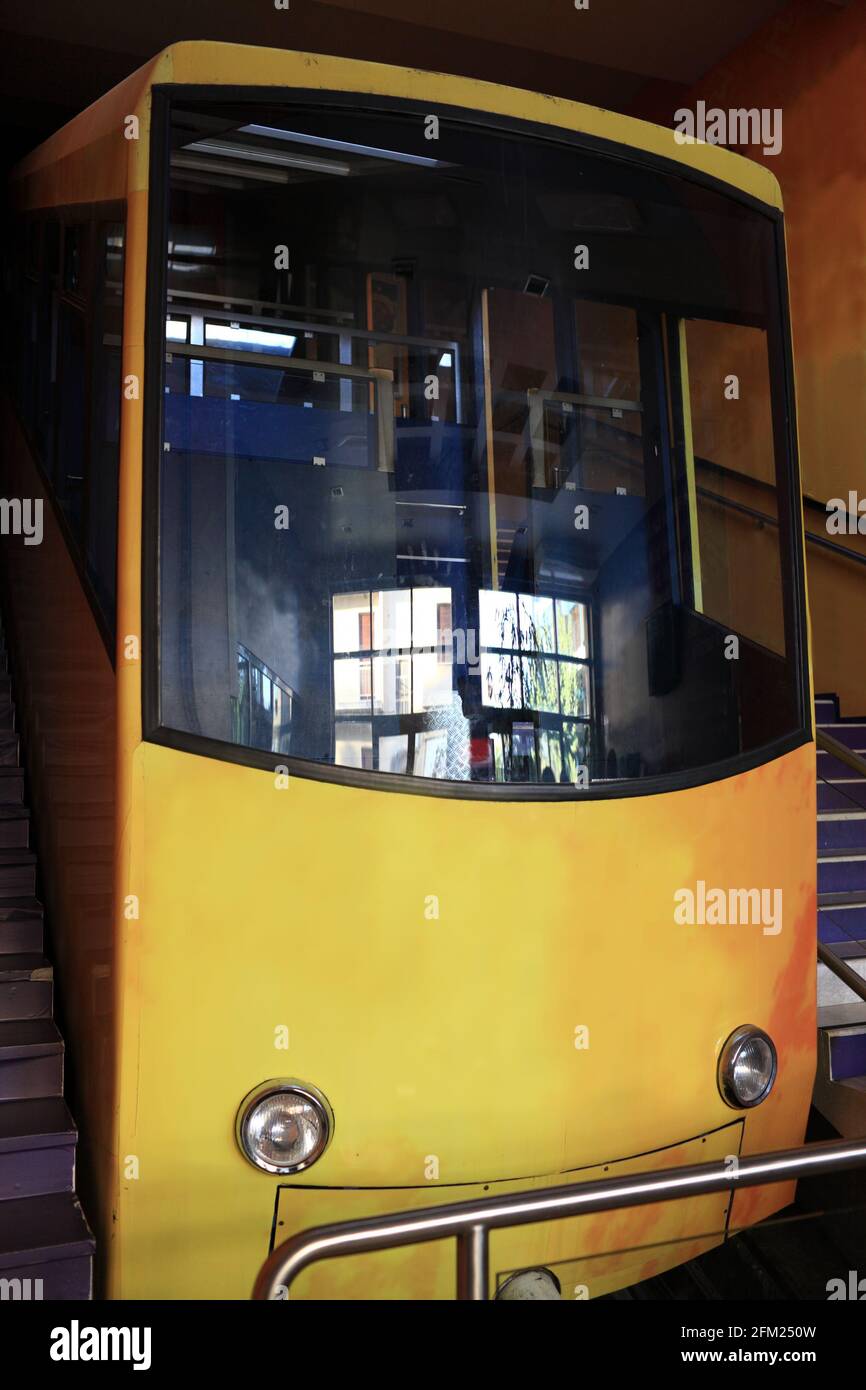 Athens mount lycabettus cable car hi-res stock photography and images ...
