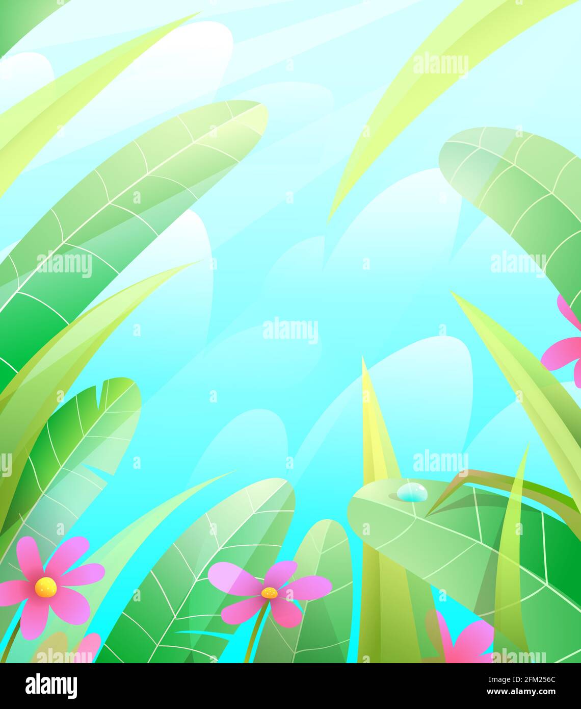 Leaves Of Grass Clipart Background