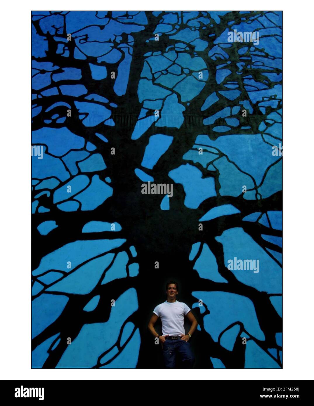 Contemporary British artist Adam Ball presents The Tree one of the ...