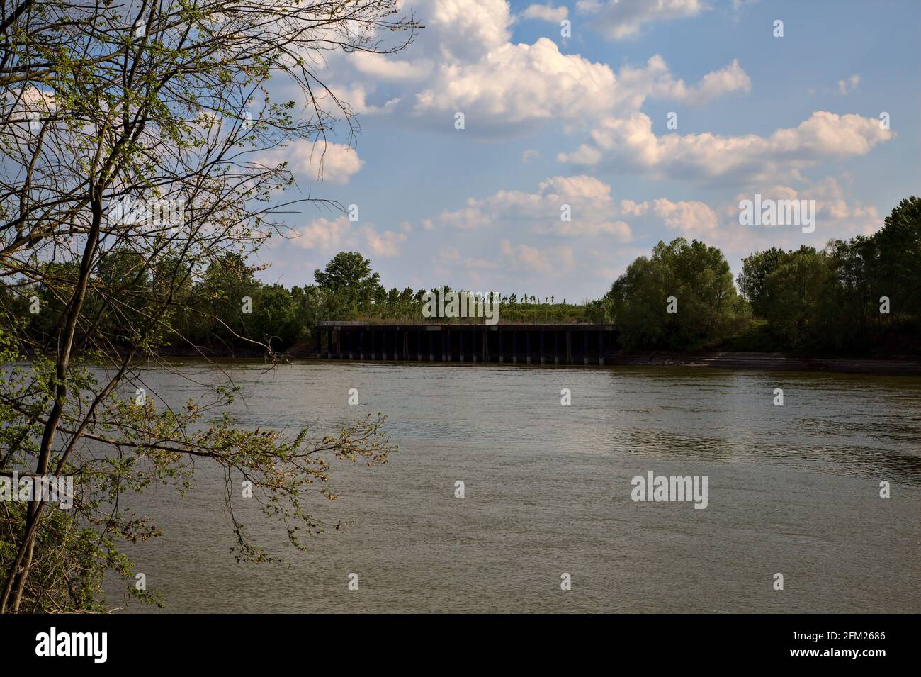 Hydropower water crossing hi-res stock photography and images - Alamy