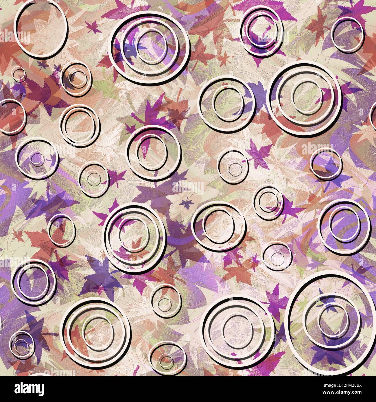 Ring shaped pattern hi-res stock photography and images - Alamy