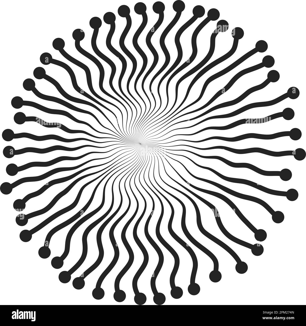 Organic geometric lines hi-res stock photography and images - Alamy