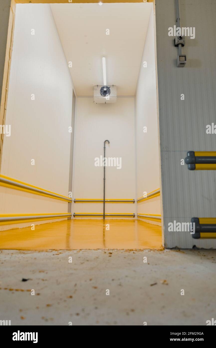 Special industrial floor based on resins used in the meat and meat ...