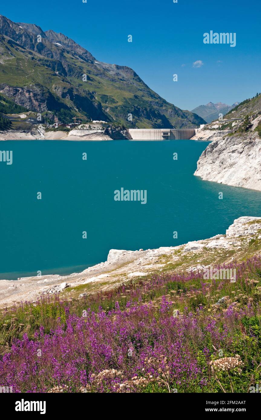 Chevril dam hi-res stock photography and images - Alamy