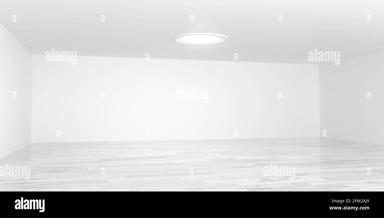 3d abstract empty white room with marble floor 3d render illustration ...