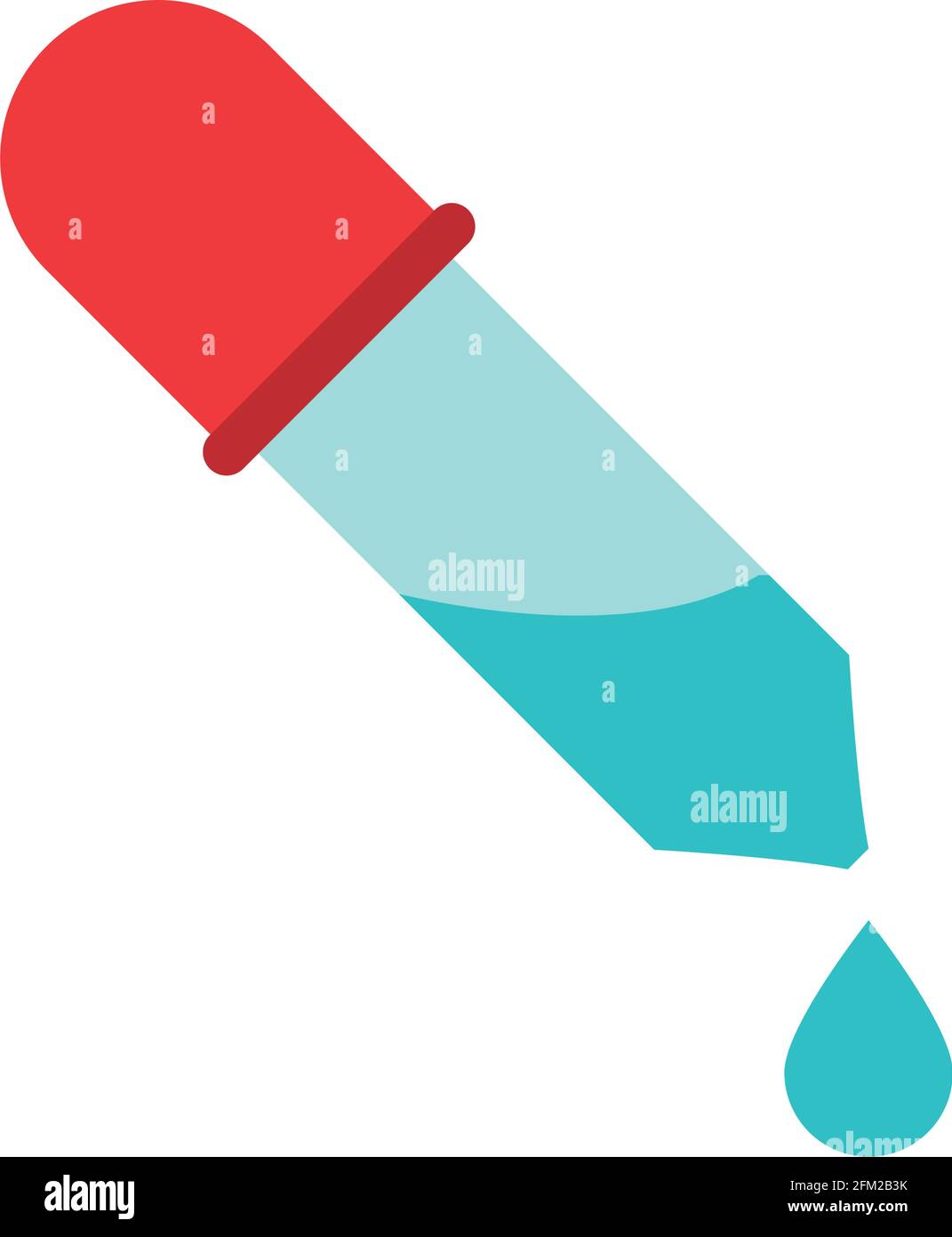 science dropper medicine isolated icon Stock Vector Image & Art - Alamy