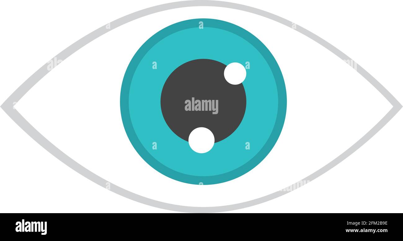 science eye vision isolated icon Stock Vector Image & Art - Alamy