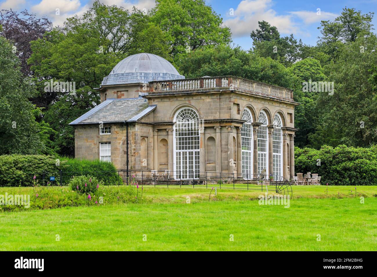 The Grade I listed Temple of Diana is actually an orangery and garden ...