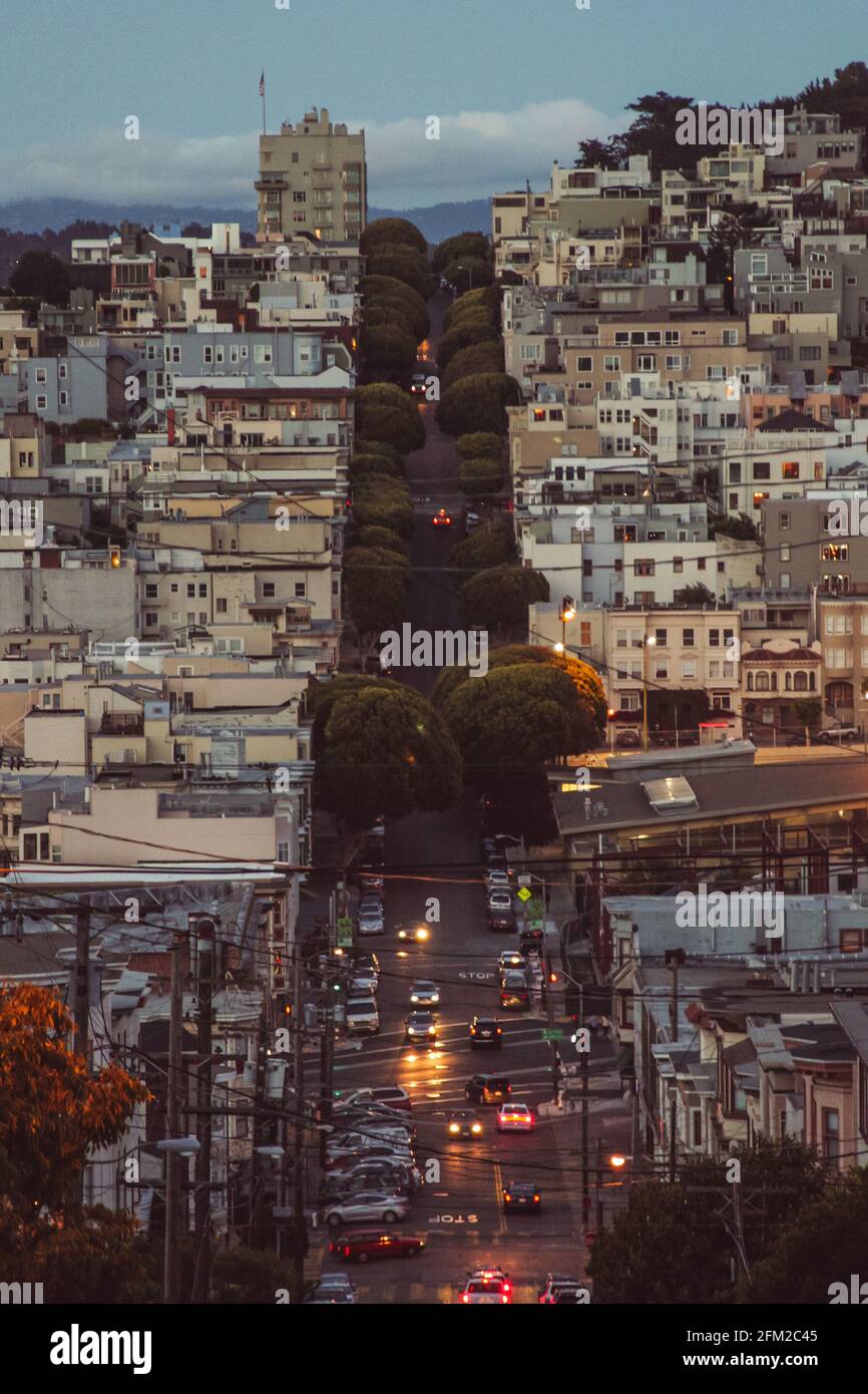 Sloping street hi-res stock photography and images - Alamy