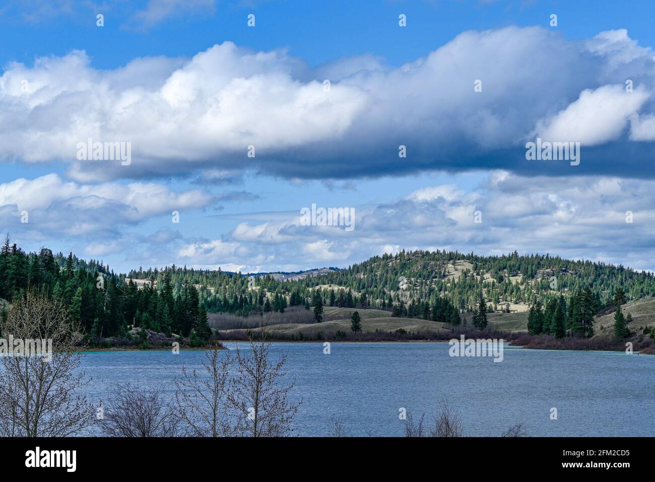 Alleyne Lake, Kentucky Alleyne Provincial Park, Columbia, Canada Stock ...