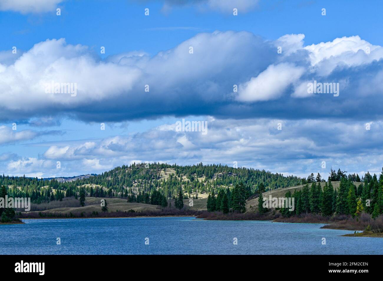Alleyne Lake, Kentucky Alleyne Provincial Park, Columbia, Canada Stock ...