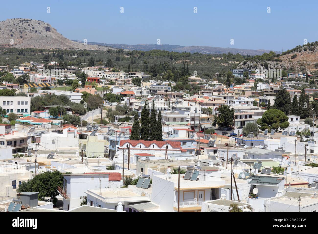 Archangelos rhodes hi-res stock photography and images - Alamy