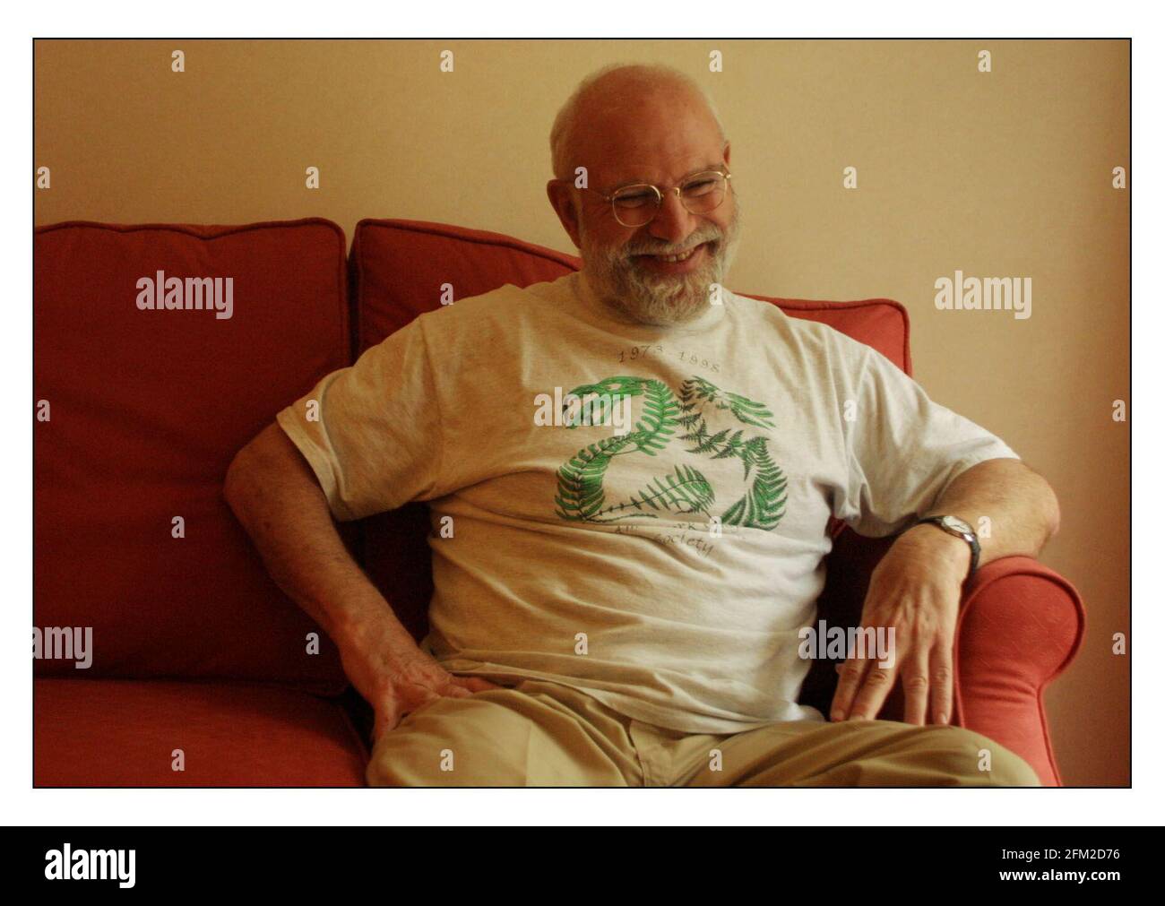 Oliver Sackspic David Sandison 18/5/2002 Stock Photo - Alamy