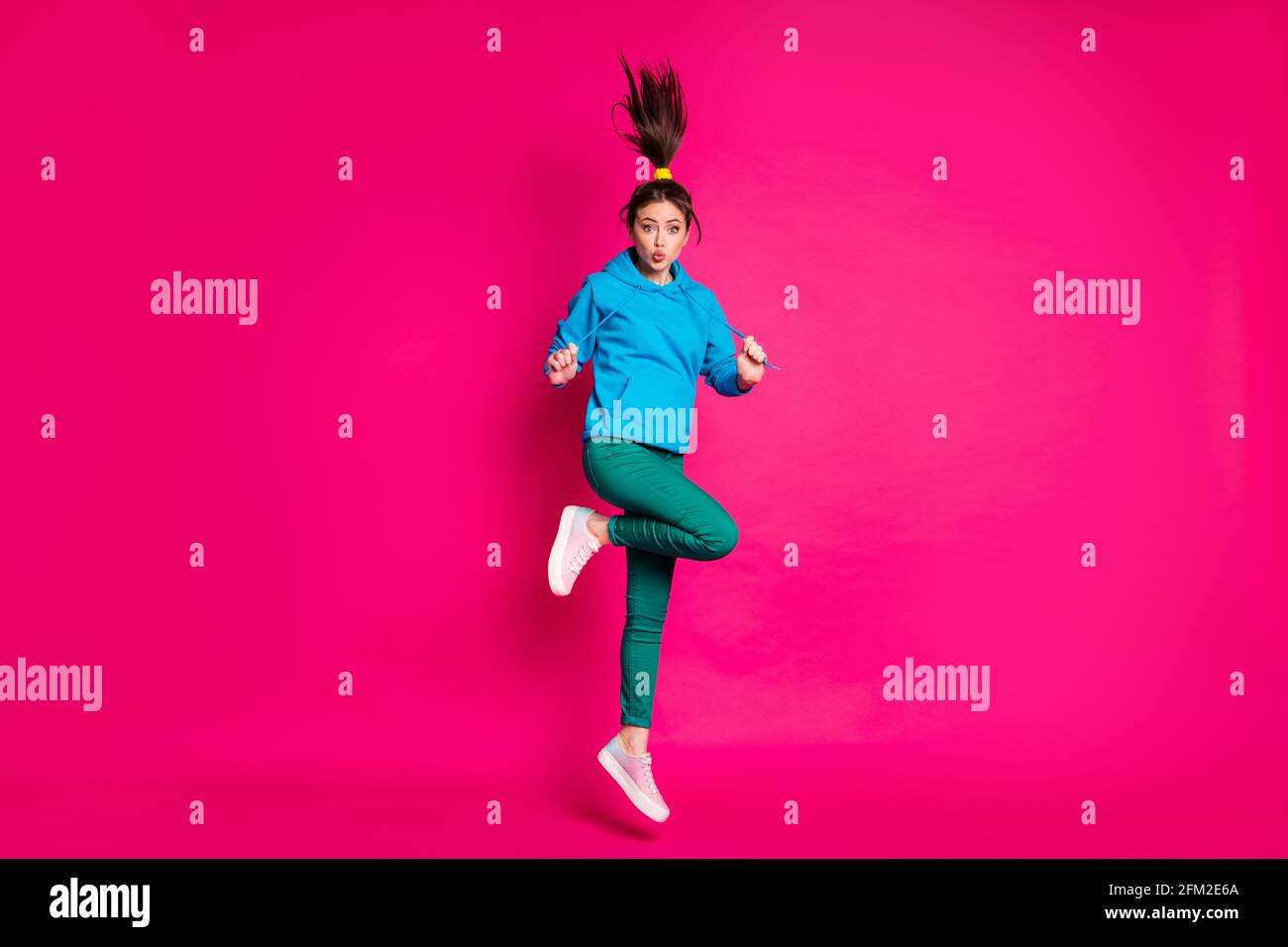 Full size photo of young cute pretty lovely attractive beautiful girl ...