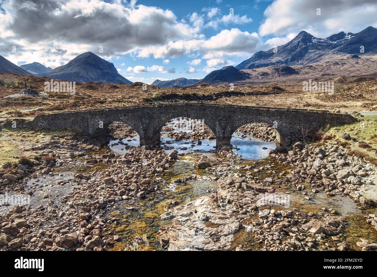 The Old Bridge Sligachan - Isle of Skye Stock Photo - Alamy