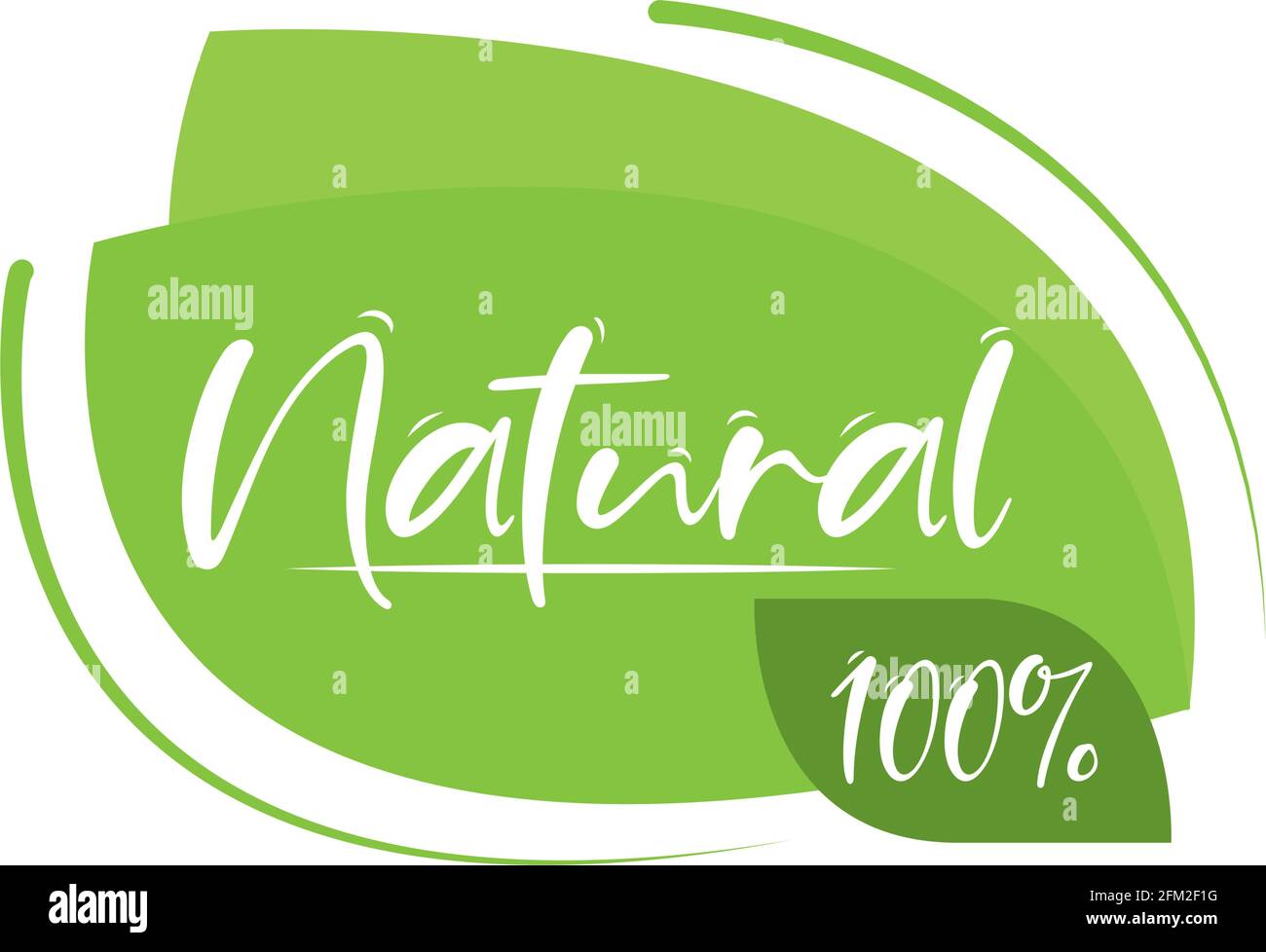 natural product label isolated style Stock Vector Image & Art - Alamy
