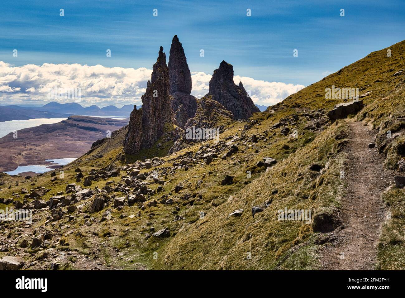Old man of storr above hi-res stock photography and images - Alamy