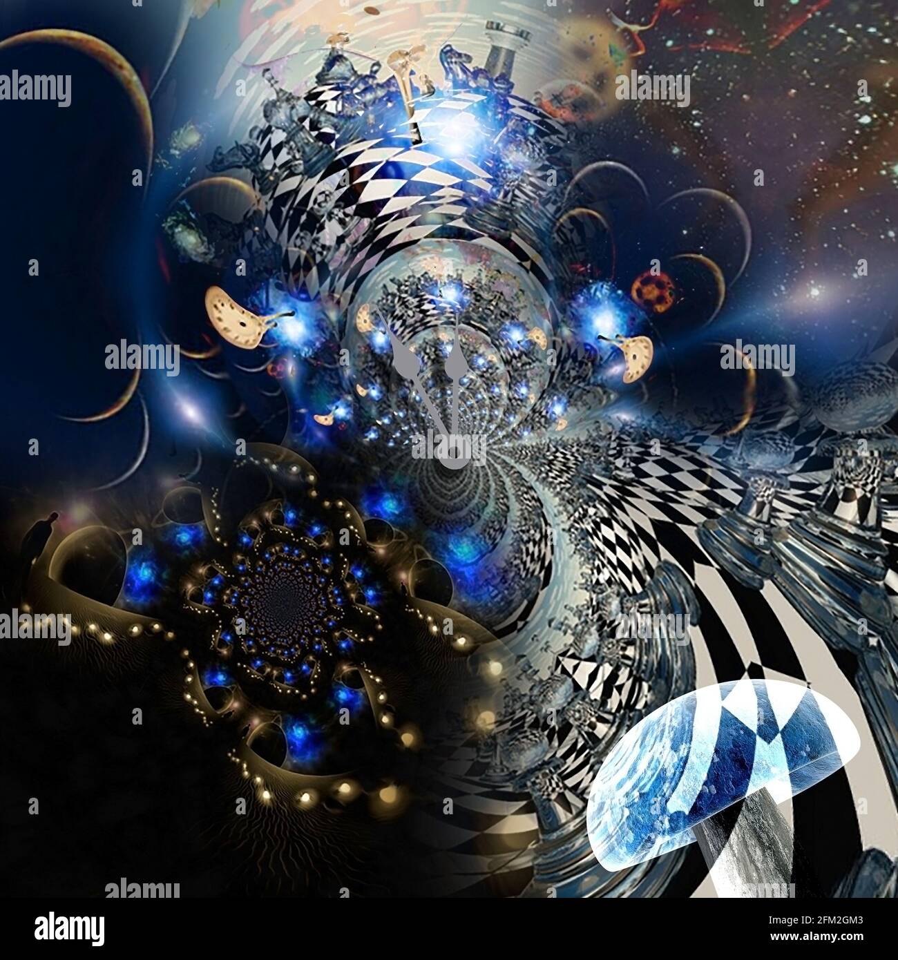 Melting clock face hi-res stock photography and images - Alamy