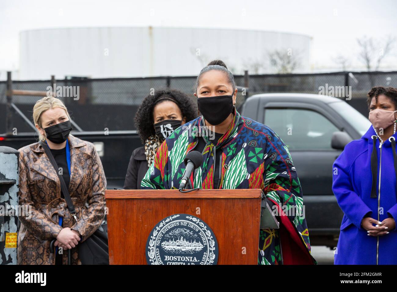 May 4, 2021, East Boston, MA Reverend Mariama White-Hammond, City of ...