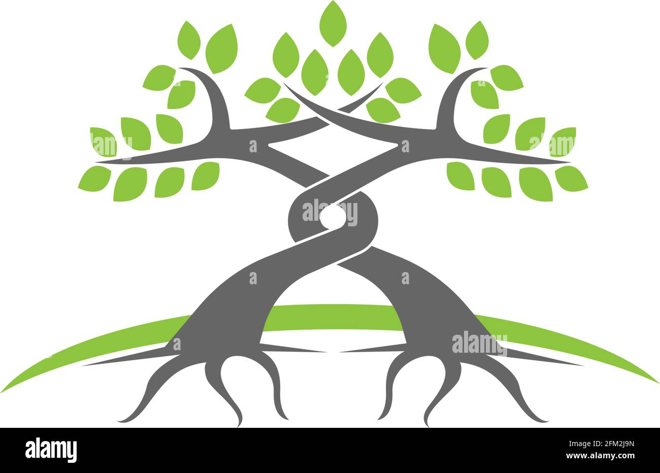 Tree icon Tree branch design vector illustration template Stock Vector ...