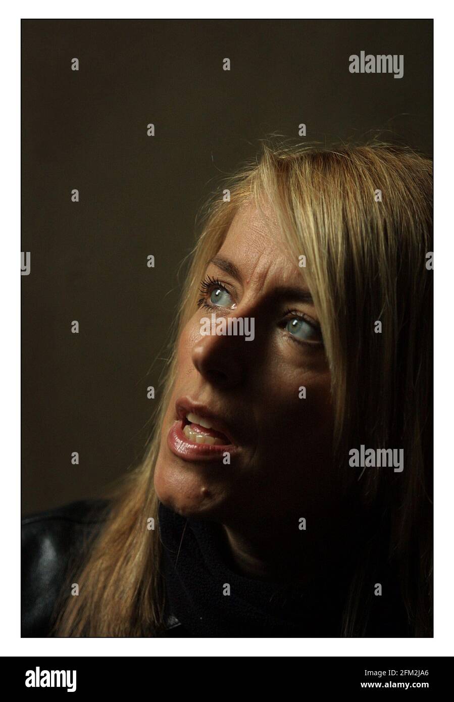 Fay Ripley Actress photographed in a pub on Hoxton Sq. East London ...