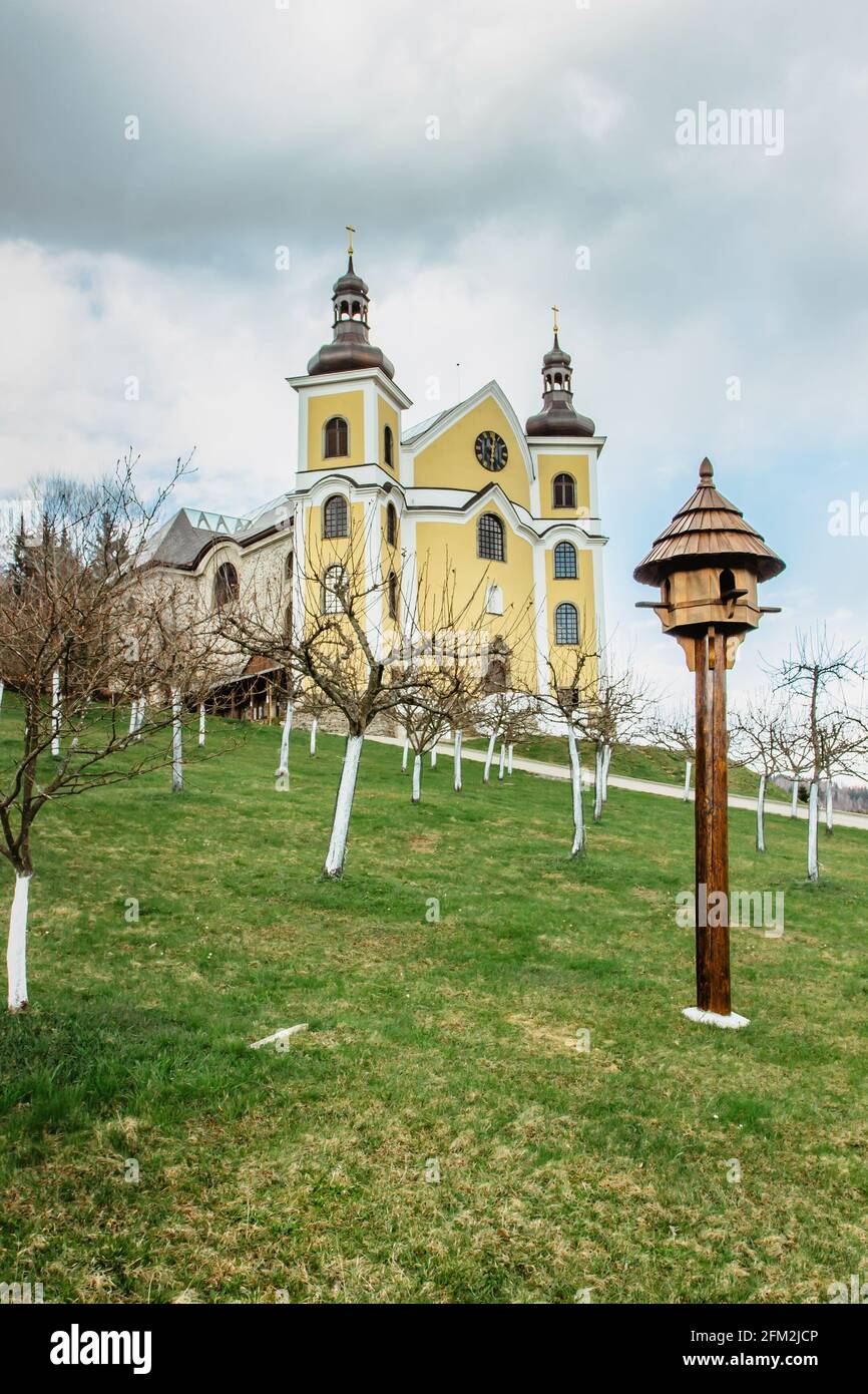 Rebuilt Church of the Assumption of the Virgin Mary in Neratov, Orlicke ...