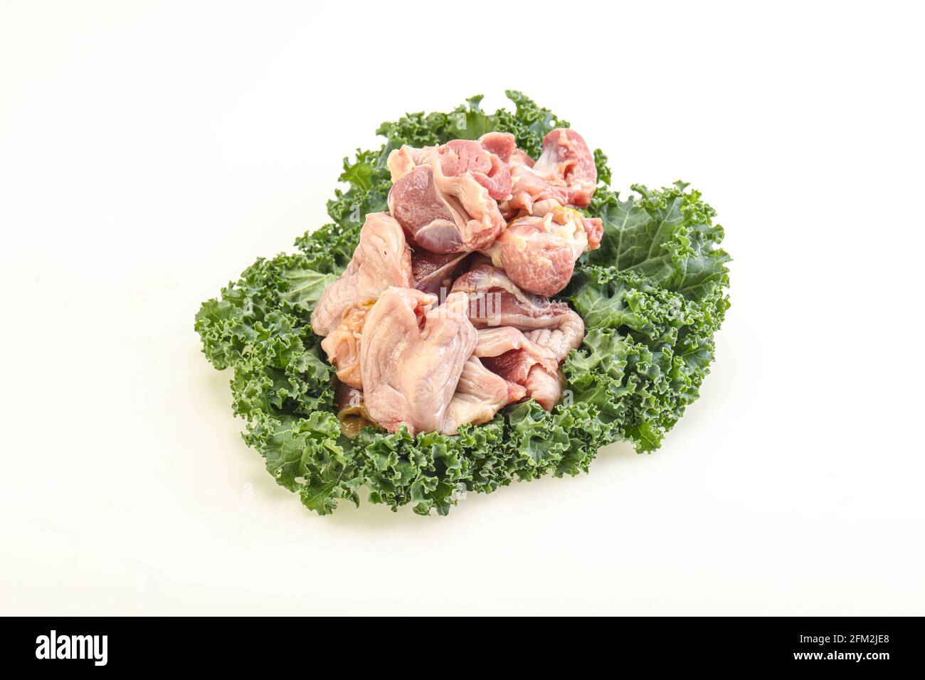 Raw tasty chicken stomach for cooking Stock Photo - Alamy