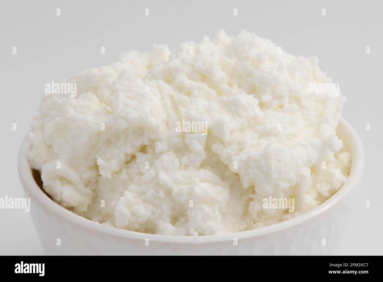 Detailed Closeup Of Freshly Churned White Butter Also Known As Safed ...