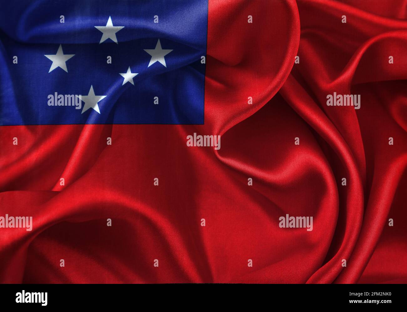 Wavy samoan flag hi-res stock photography and images - Alamy