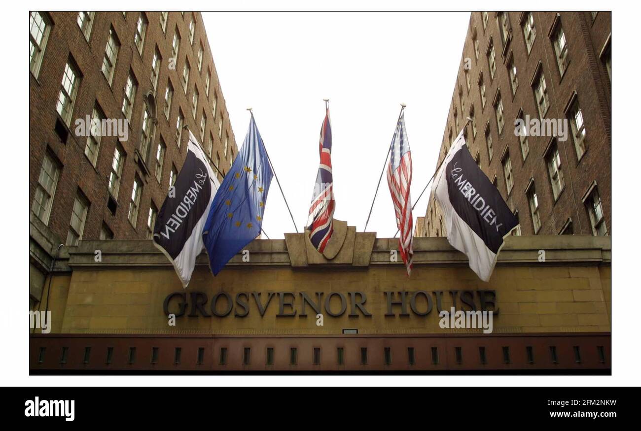 Le Meridien Grosvenor House Hotel, Londonpic David Sandison 27/4/2003 ...