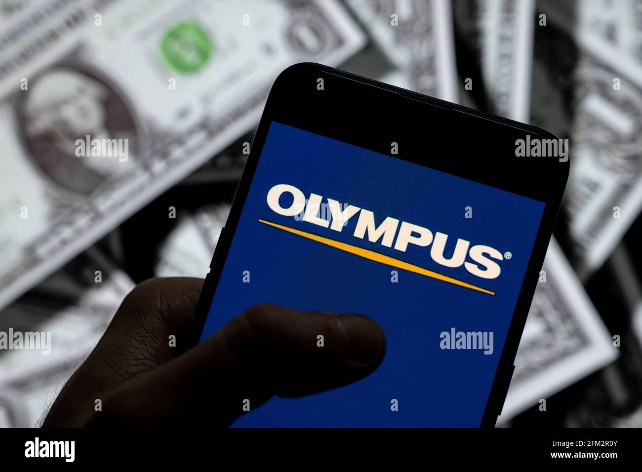 Olympus logo hi-res stock photography and images - Alamy