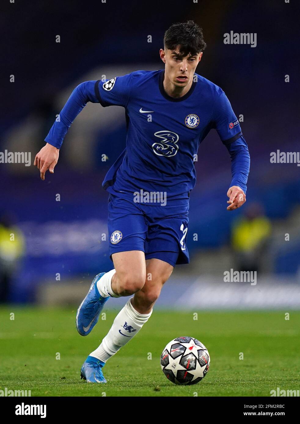 Chelsea's Kai Havertz during the UEFA Champions League Semi Final ...
