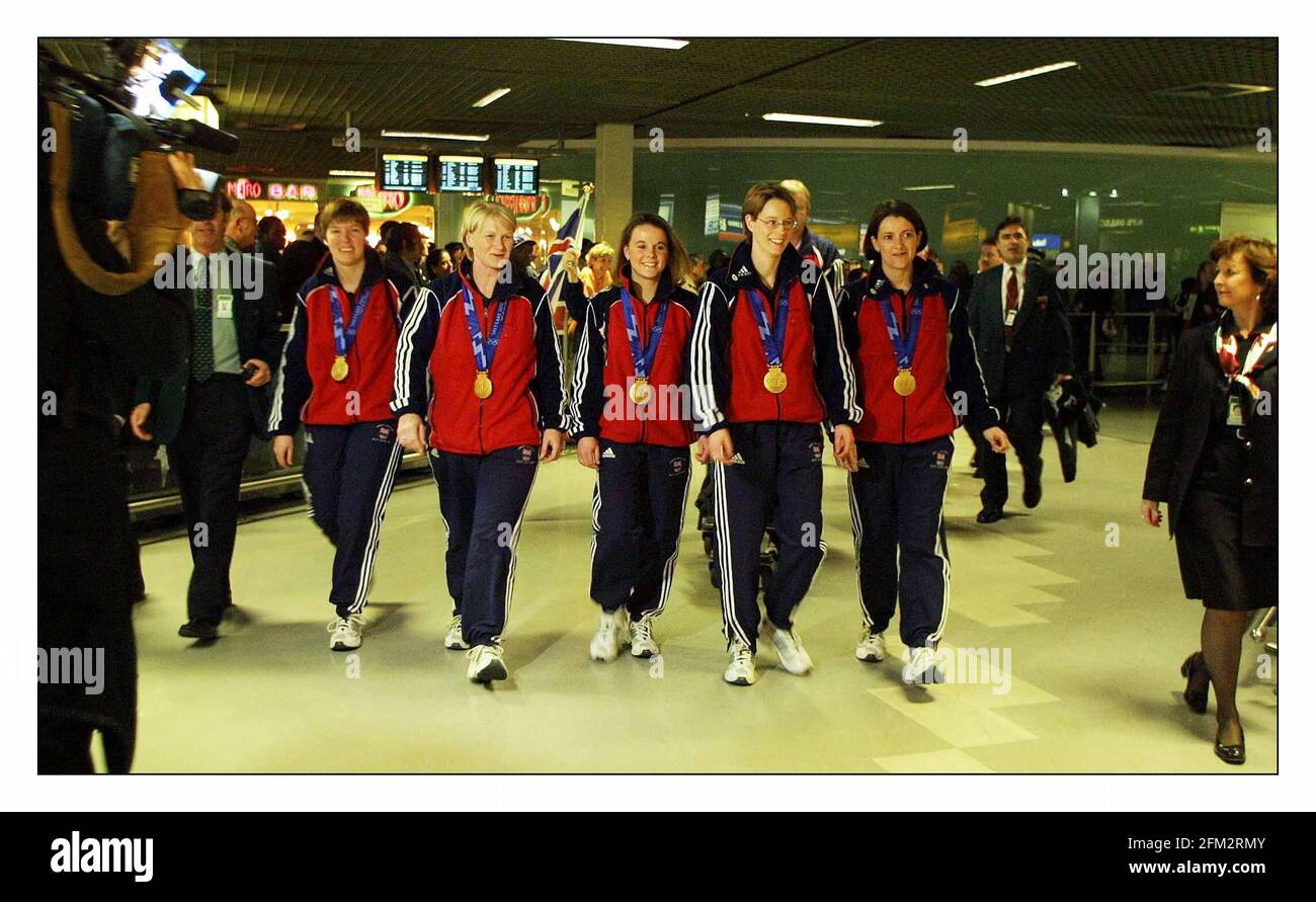 Margaret Morton,Rhona Martin,Fiona mac Donald, Janice Rankin and Debbie ...