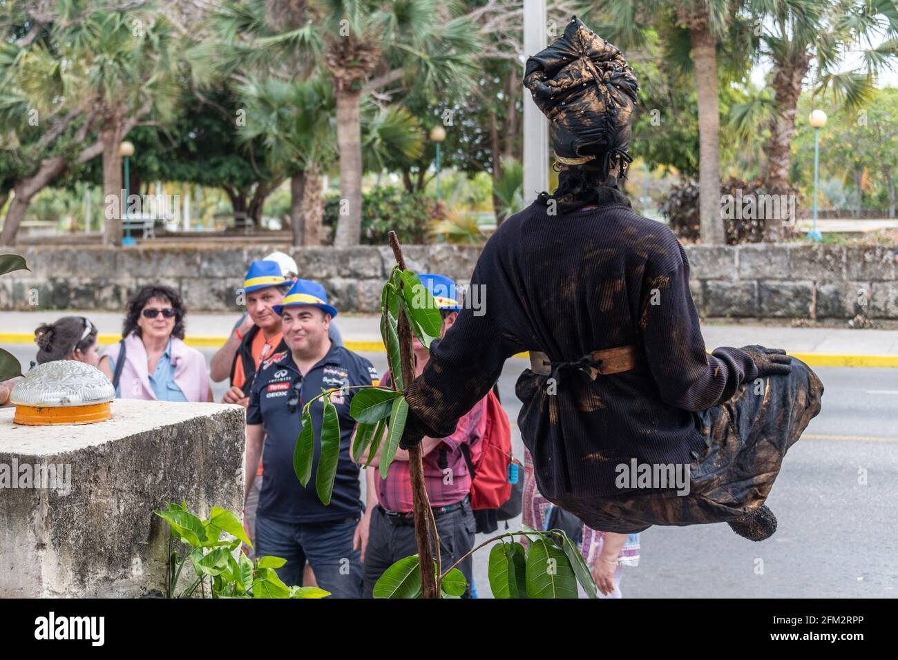 El Rancho restaurant with 'levitating woman', Varadero, Cuba. Location ...
