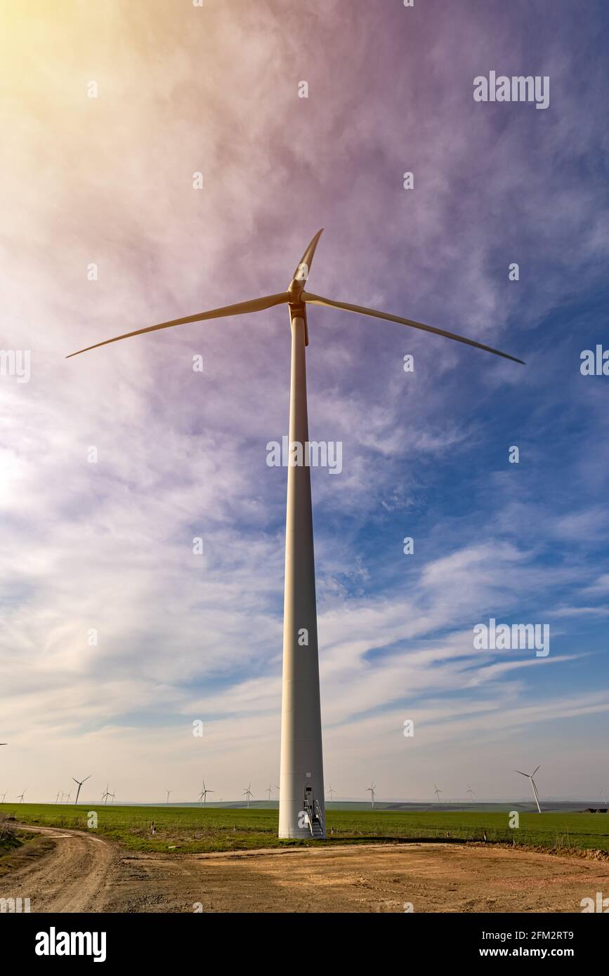 Windmill for electric power. Energy production with clean and renewable ...