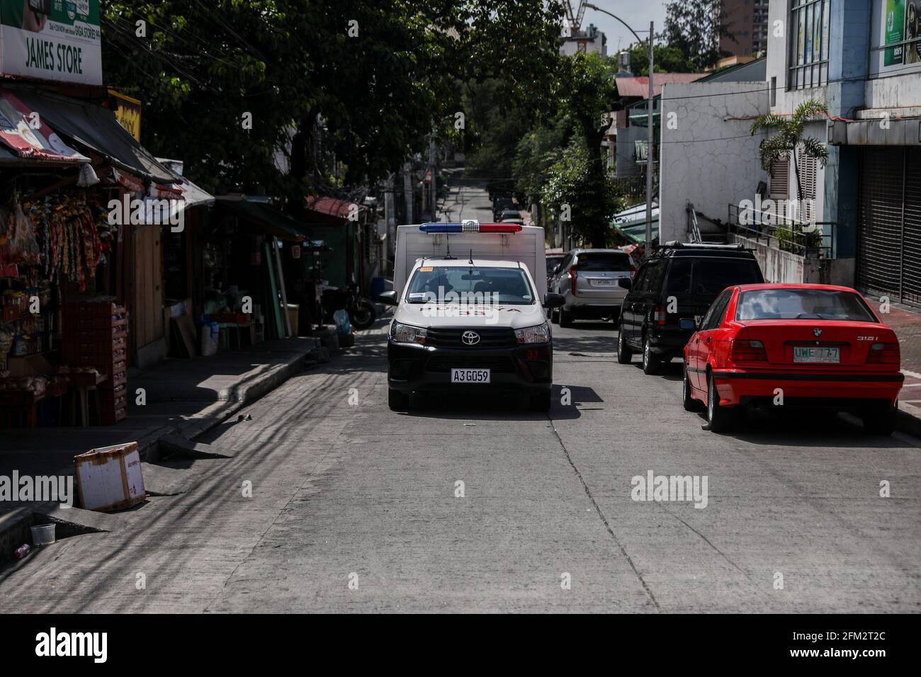 Covid 19 philippines police hi-res stock photography and images - Alamy