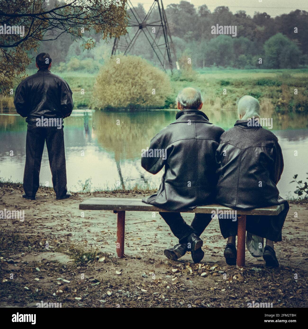 Two elderly people hi-res stock photography and images - Alamy