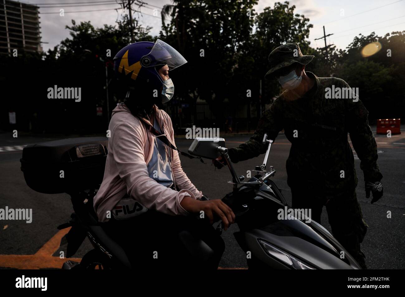 Quarantine checkpoint hi-res stock photography and images - Alamy