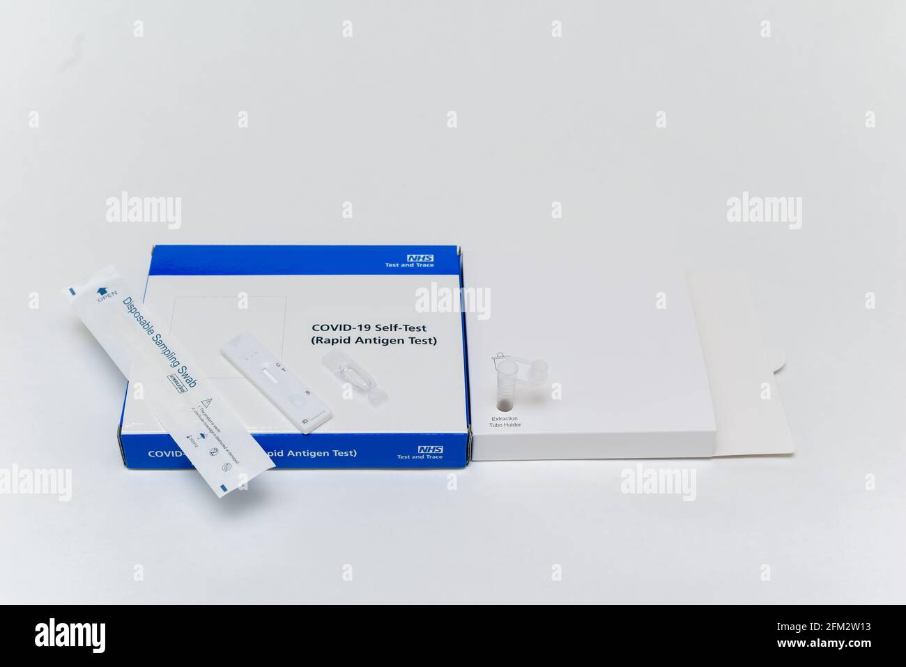 St Albans, Hertfordshire/England - 5 May 2021 - NHS provide coronavirus ...