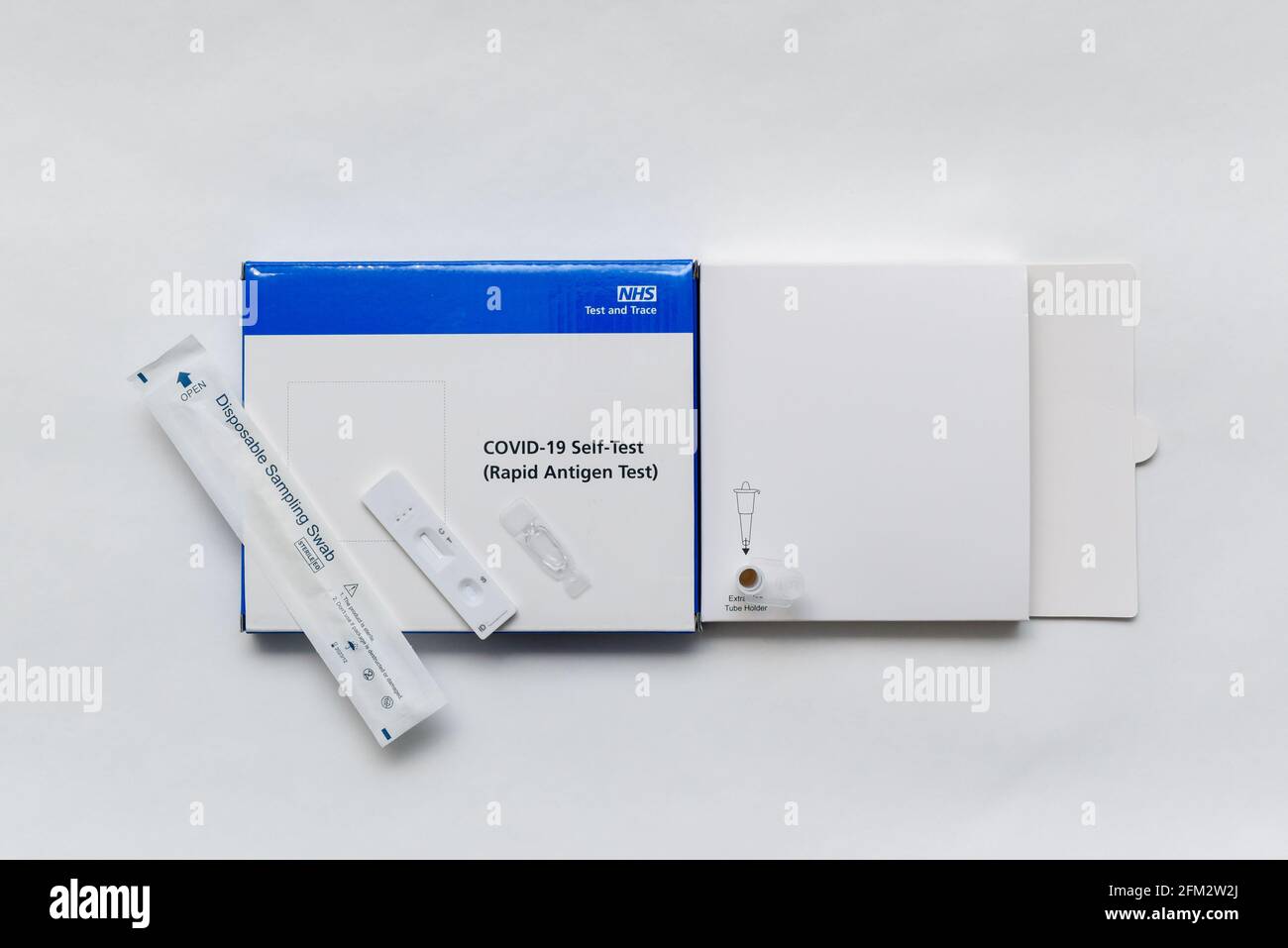 St Albans, Hertfordshire/England - 5 May 2021 - NHS provide coronavirus ...