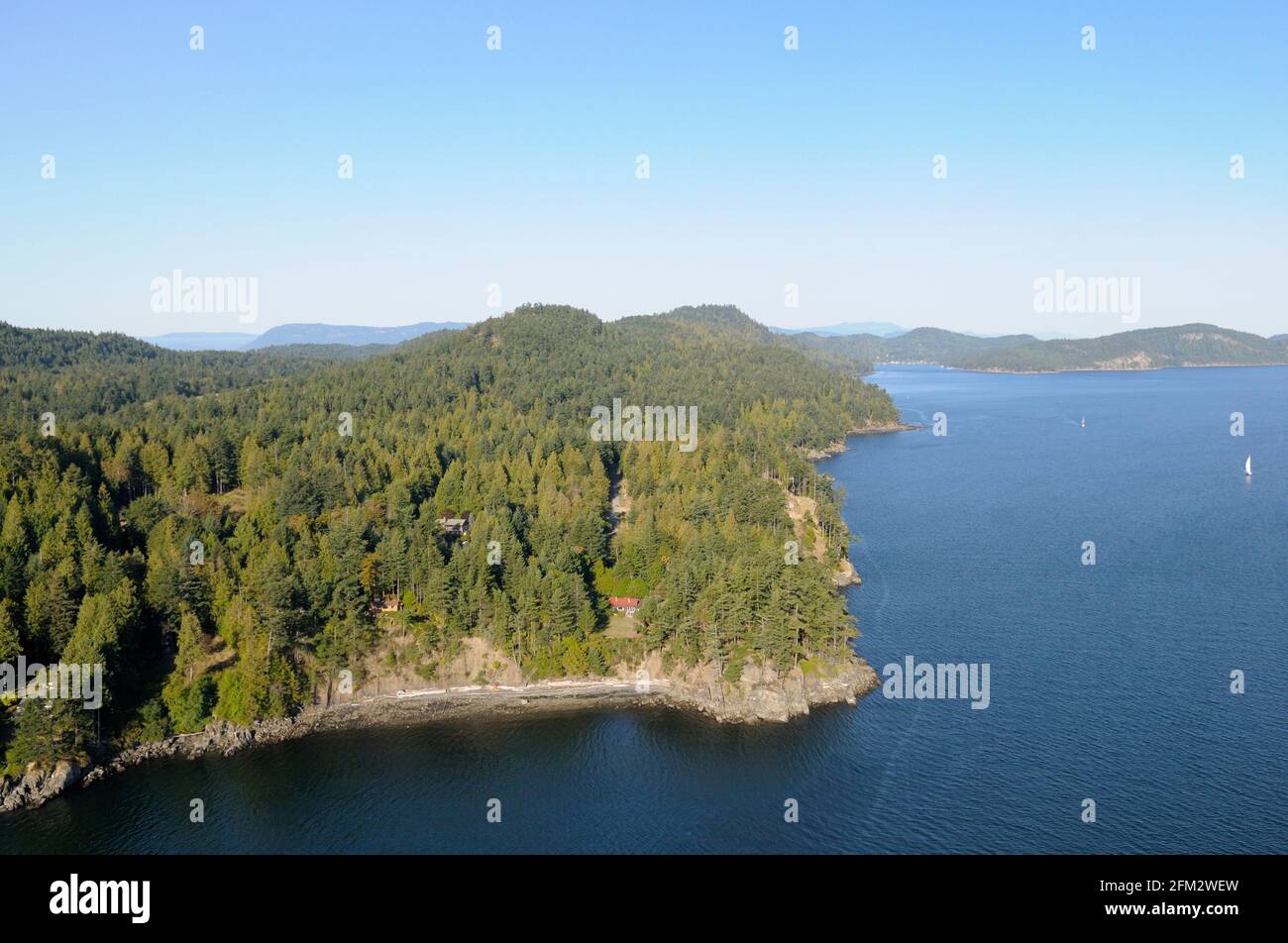 Aerial of pender harbour hi-res stock photography and images - Alamy
