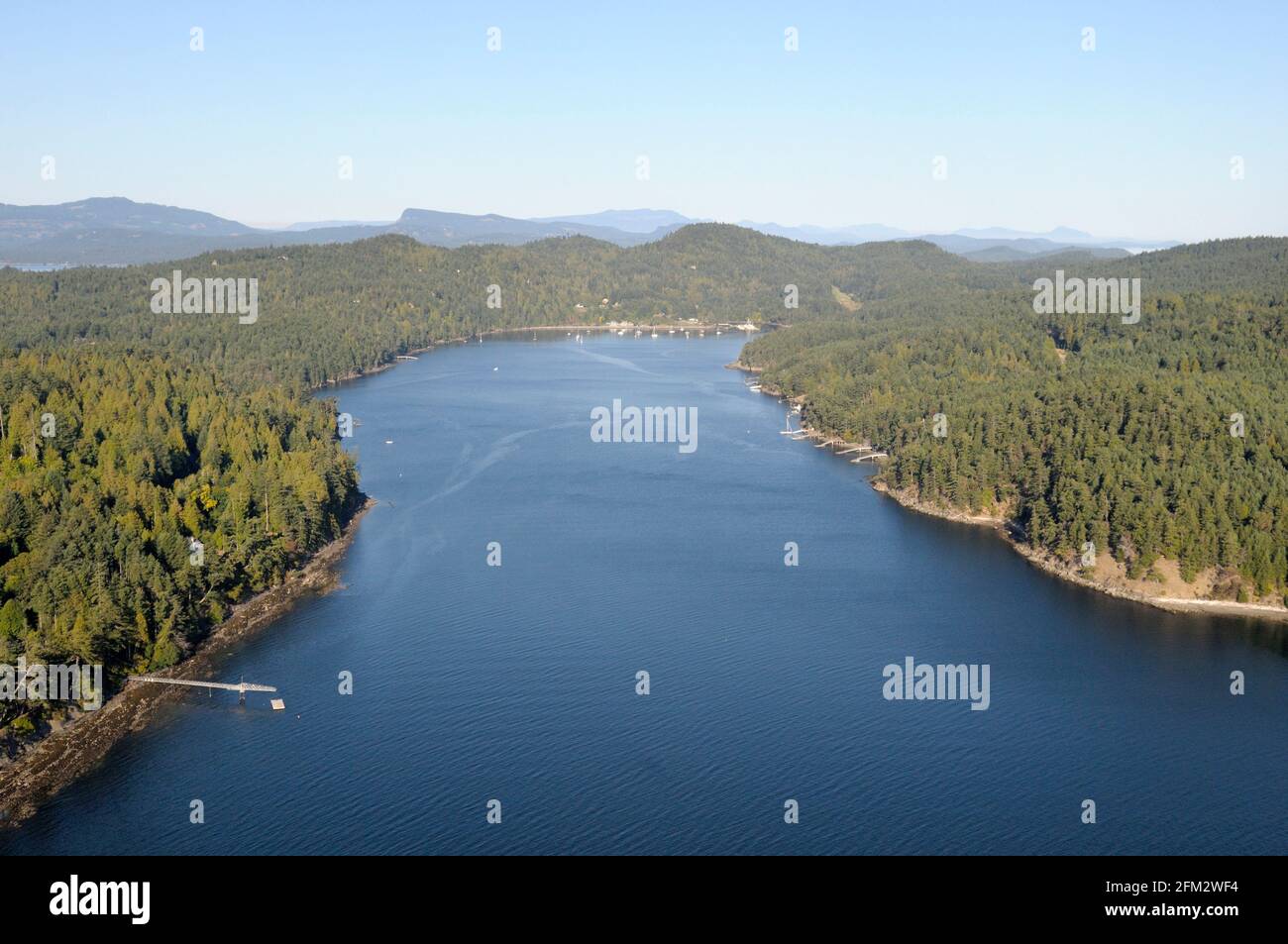 Aerial of pender harbour hi-res stock photography and images - Alamy