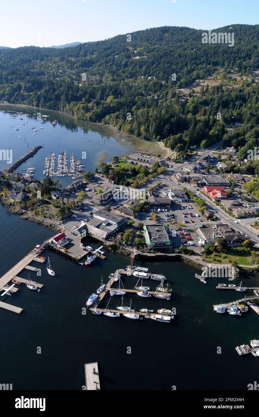 Aerial of salt spring island hi-res stock photography and images - Alamy