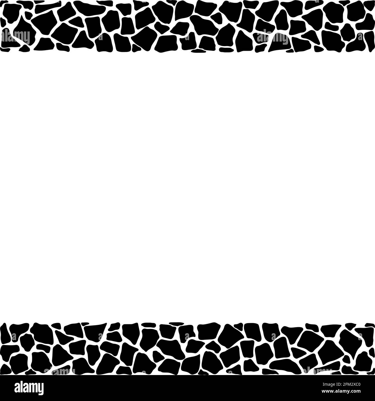 Giraffe Animal Print Border